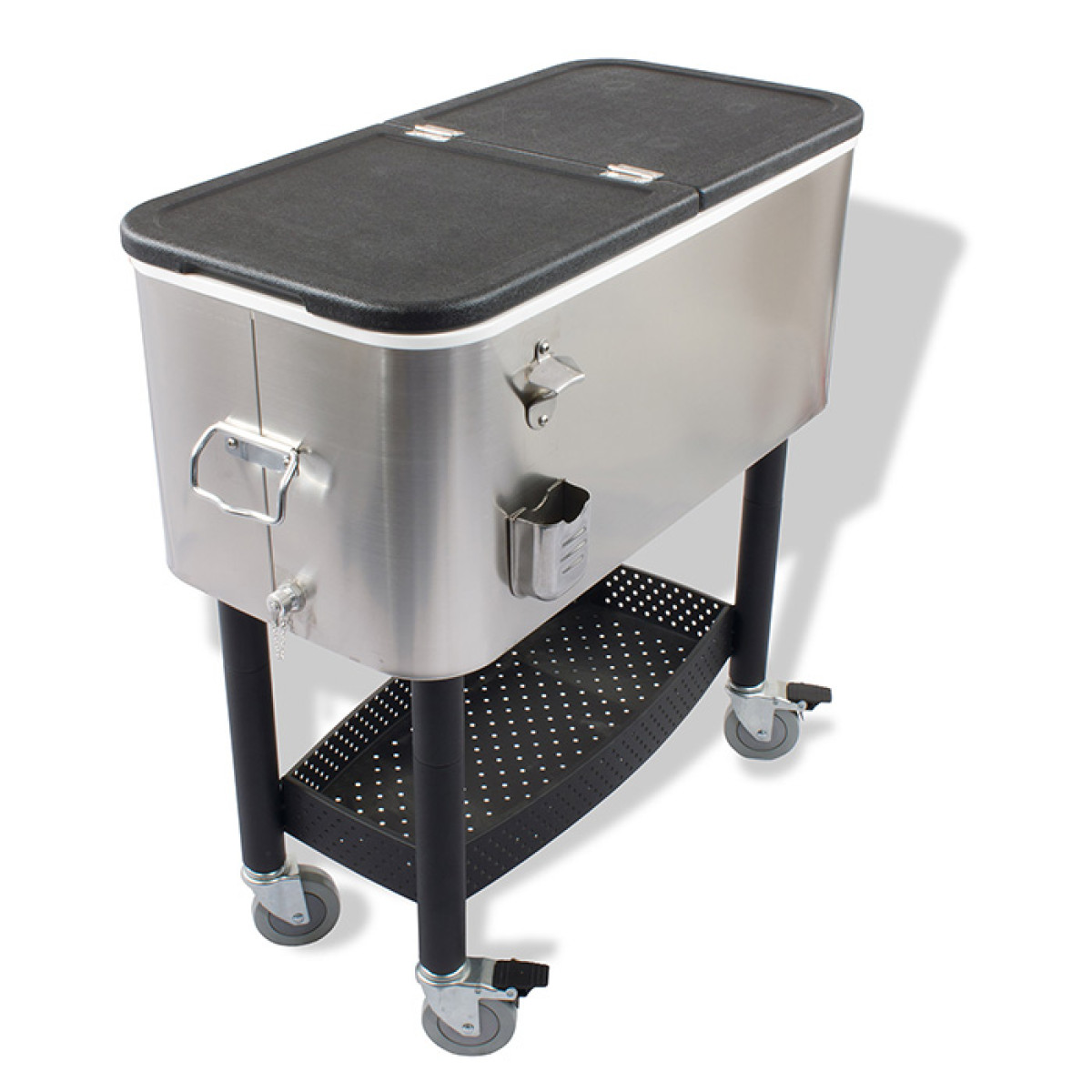 Crestware COOLER1 17 Gallons Stainless Steel Casting Cooler, 4 inch ...