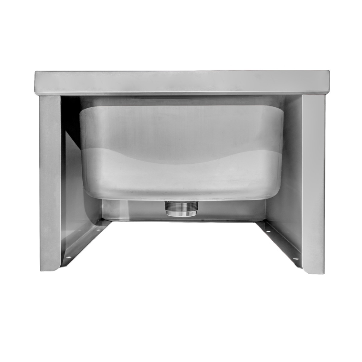 Floor Sink 22 * 19 * 12 Inch Stainless Steel Commercial Floor Mop Sink ...