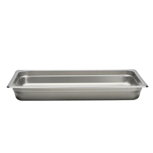 Libertyware 5002 Full-Size Stainless Steel Anti-Jam Steam Table Pan, 2-1/2 inch Deep, 25 Gauge ...