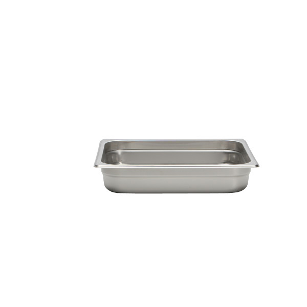 Libertyware 5122 Half-Size Stainless Steel Anti-Jam Steam Table Pan, 2-1/2 inch Deep, 25 Gauge ...